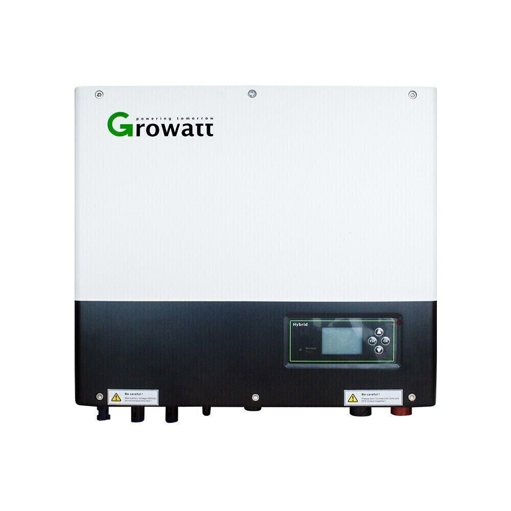 Growatt 5kW Hybrid Single Phase 2 MPPT Solar Inverter SPH 5000TL BL-UP ...